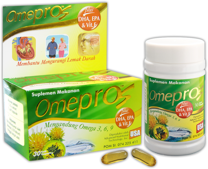 OMEPROS SOFT CAPSULE @30 | Suplemen Kesehatan | PT DISTRIVERSA BUANAMAS