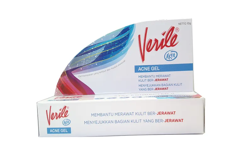 VERILE ACNE GEL (TUBE 10 G) | Perawatan Wajah | PT DISTRIVERSA BUANAMAS