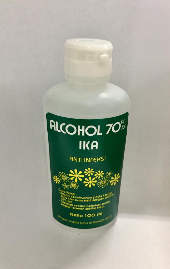 Alkohol 70% 100 mL | Antiseptik | PT DISTRIVERSA BUANAMAS