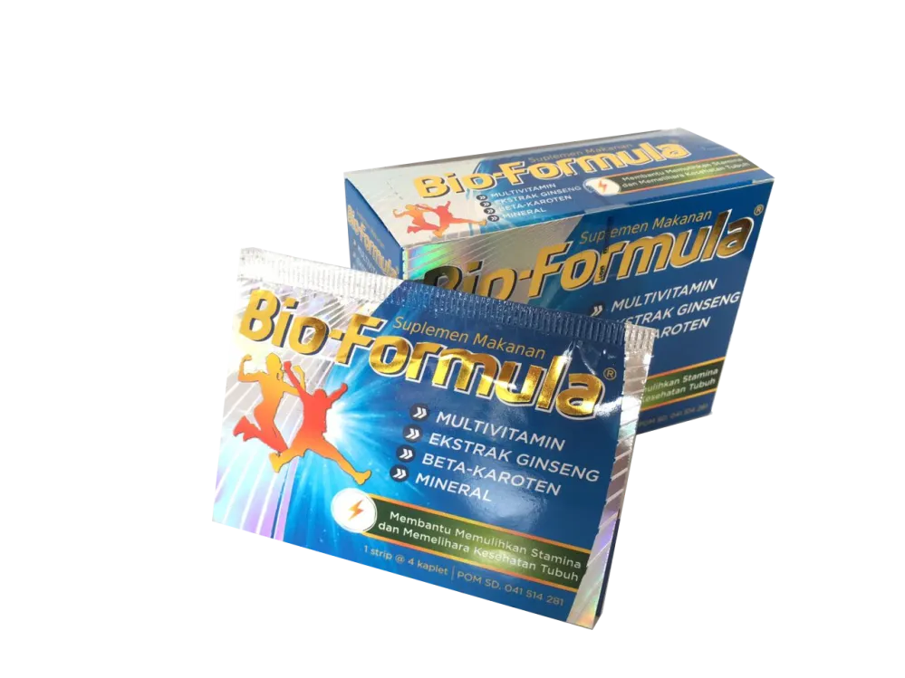 Bio-Formula Kaplet | Suplemen Kesehatan | PT DISTRIVERSA BUANAMAS