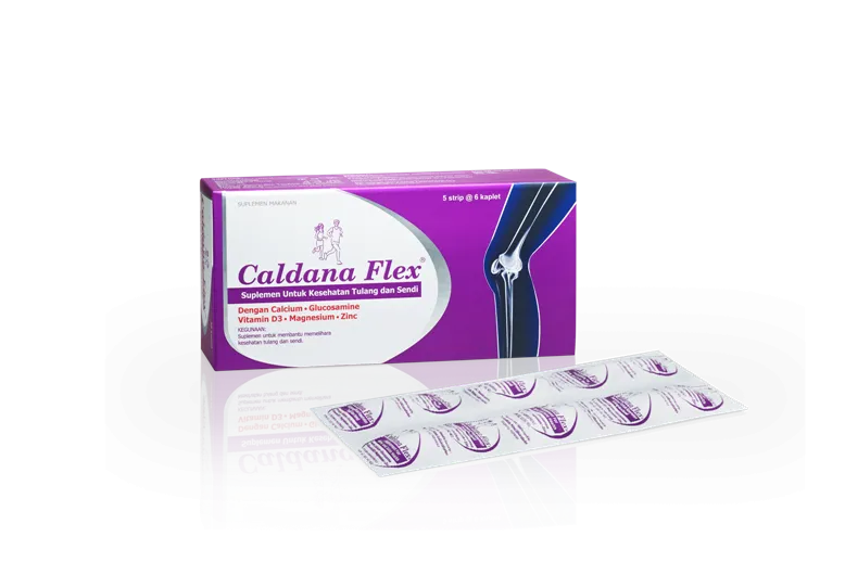 CALDANA FLEX (5 STRIP @6 KAPL.) | Suplemen Kesehatan | PT DISTRIVERSA ...