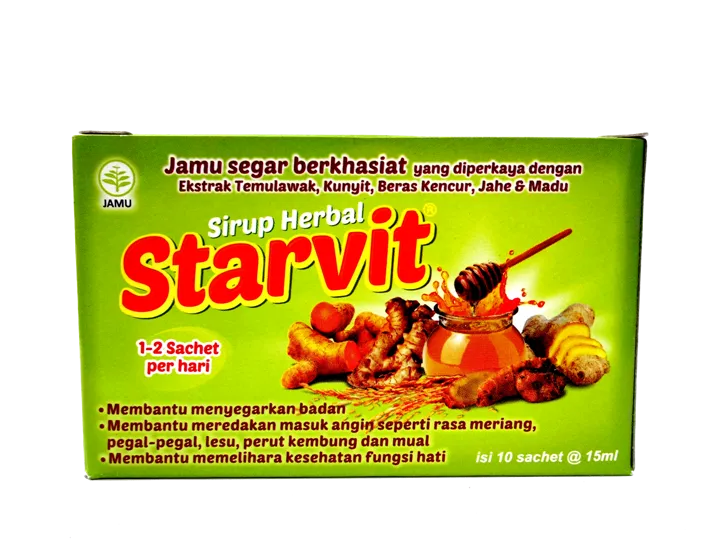 STARVIT SIRUP HERBAL | Suplemen Kesehatan | PT DISTRIVERSA BUANAMAS