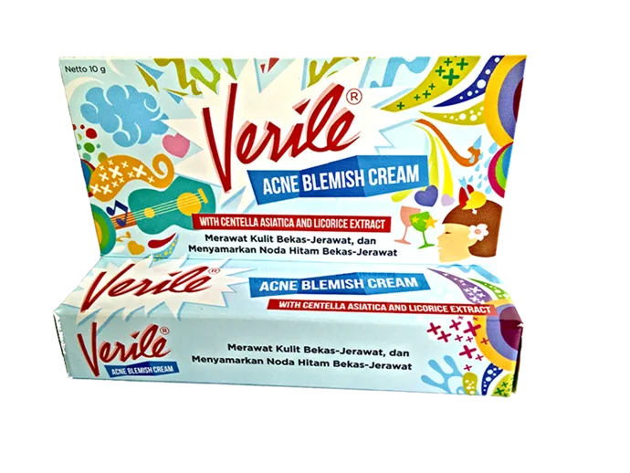 VERILE ACNE BLEMISH CREAM (TUBE 10 G) | Perawatan Wajah | PT ...